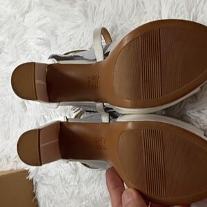 Naturalizer | Shoes | Naturalizer Melody Pearl White Heeled Dress ...